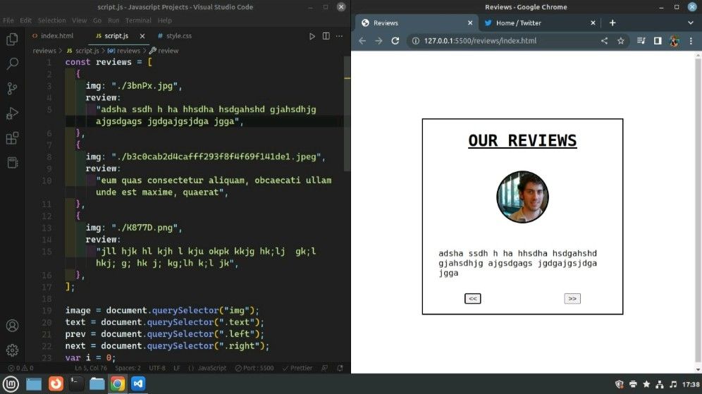 Vikas Kumar on LinkedIn: vanilla javascript project from scratch took ... Vikas Kumar on LinkedIn: vanilla javascript project from scratch took ...