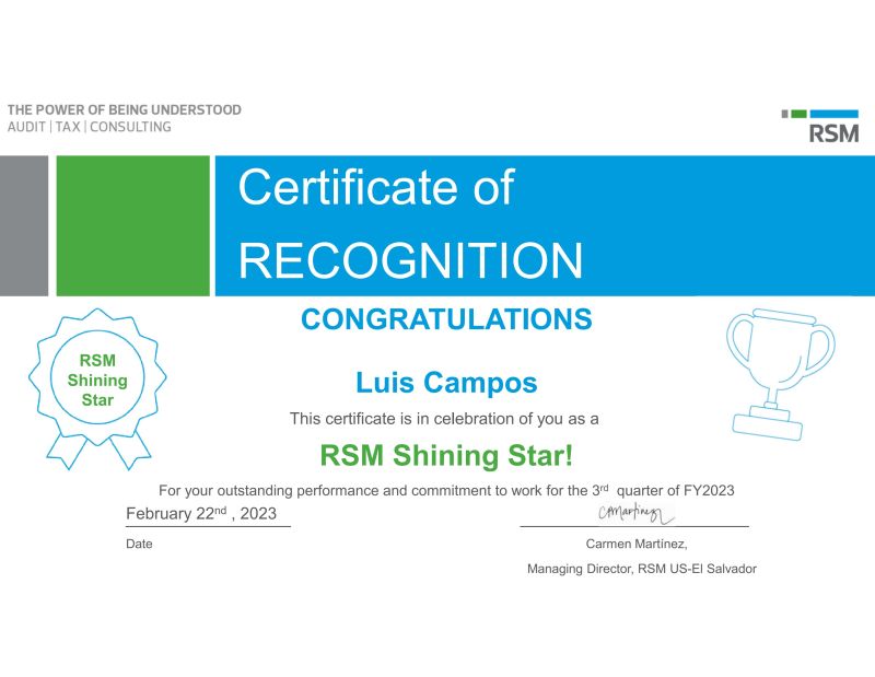 Luis Mario Campos Anderson on LinkedIn: I've been recognized as a ... Luis Mario Campos Anderson on LinkedIn: I've been recognized as a ...