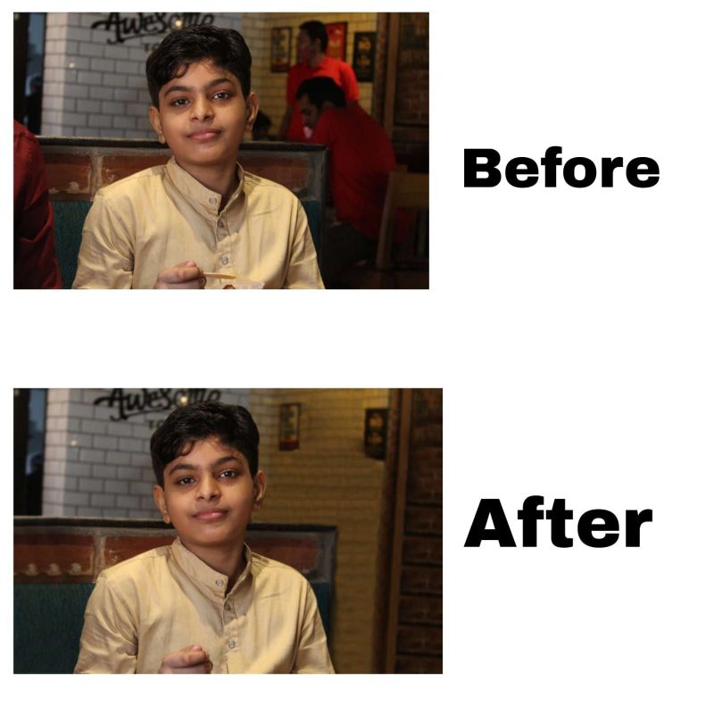 Manish Kumar Gautam on LinkedIn: Before after Manish Kumar Gautam on LinkedIn: Before after
