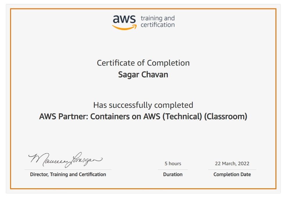 Sagar Chavan on LinkedIn: #aws Sagar Chavan on LinkedIn: #aws