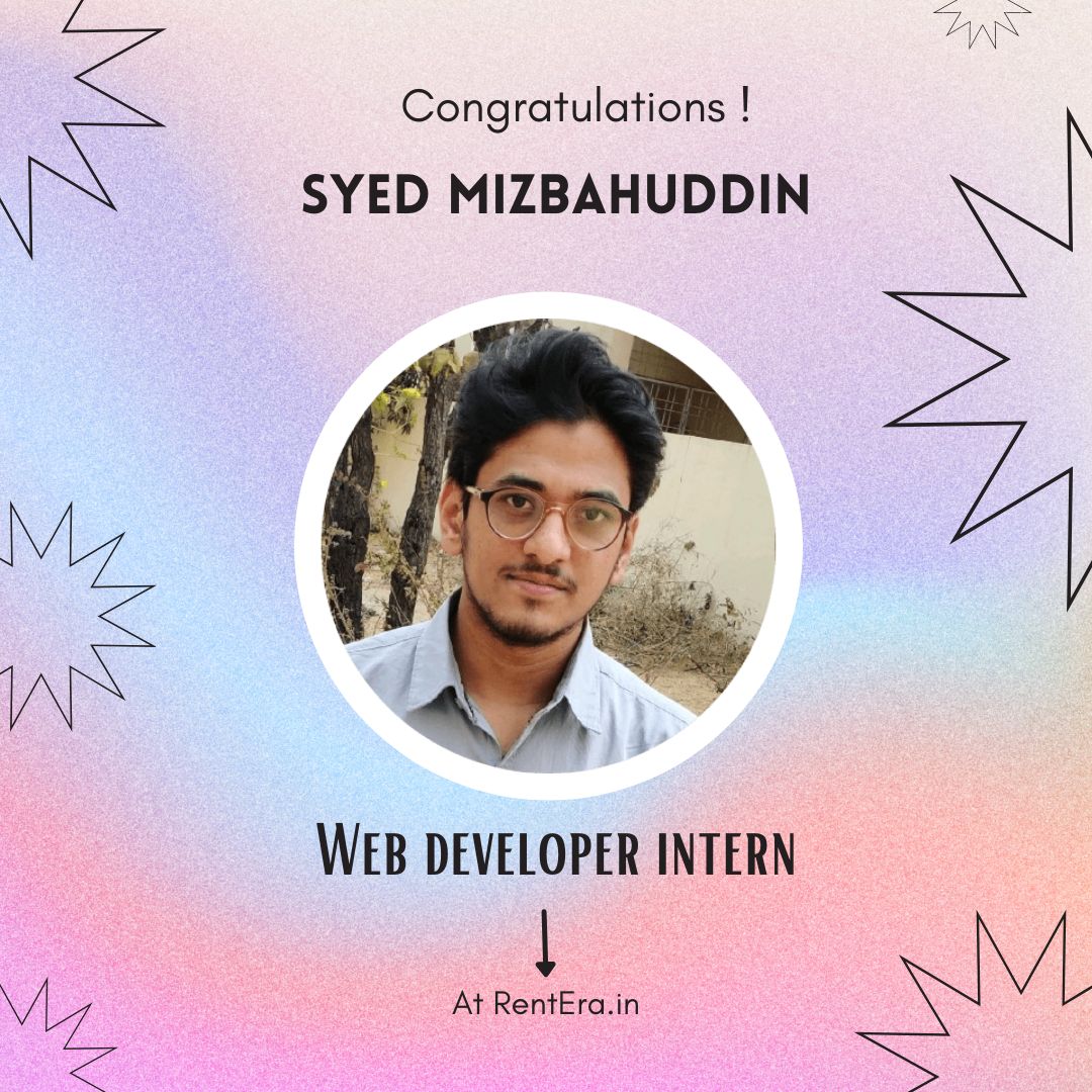 Mohd Junaid Moulana on LinkedIn: Congratulations! Syed Mizbahuddin Mohd Junaid Moulana on LinkedIn: Congratulations! Syed Mizbahuddin