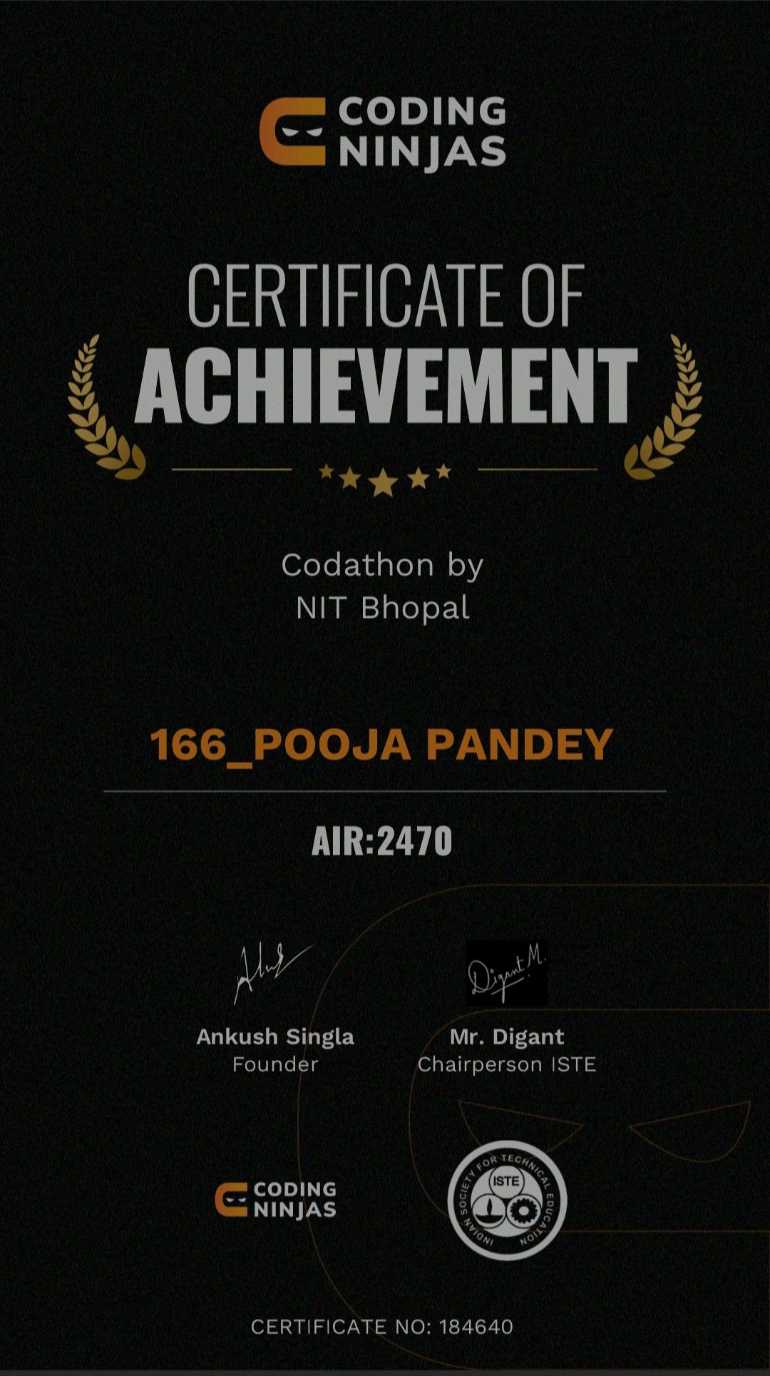 Pooja Pandey on LinkedIn: #codingpractices #codingchallenge Pooja Pandey on LinkedIn: #codingpractices #codingchallenge