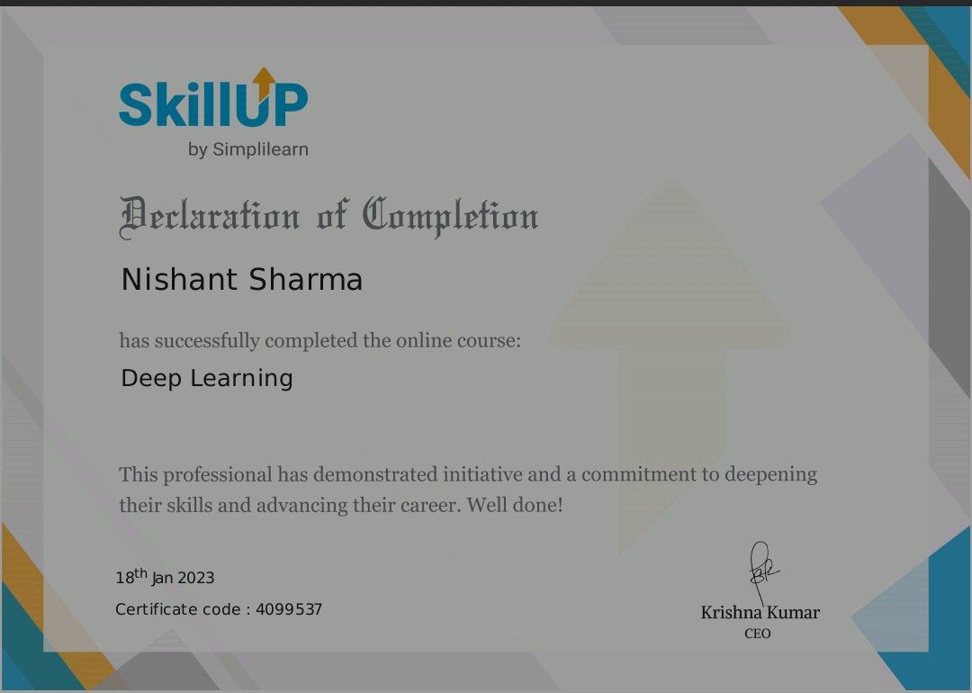 #deeplearning #pythonlibraries #python | Nishant Sharma #deeplearning #pythonlibraries #python | Nishant Sharma