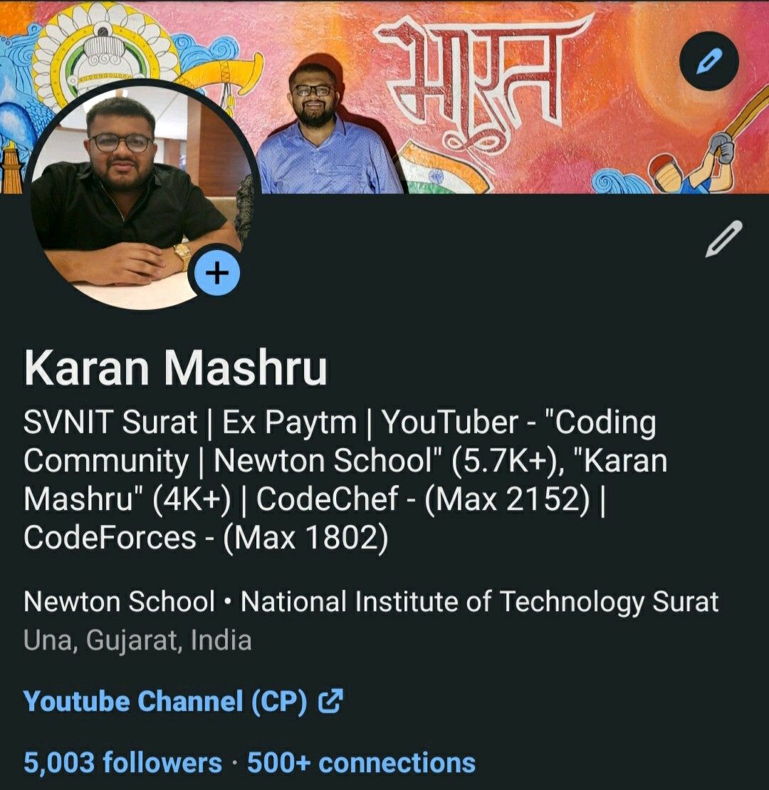 Karan Mashru on LinkedIn: #linkedin Karan Mashru on LinkedIn: #linkedin