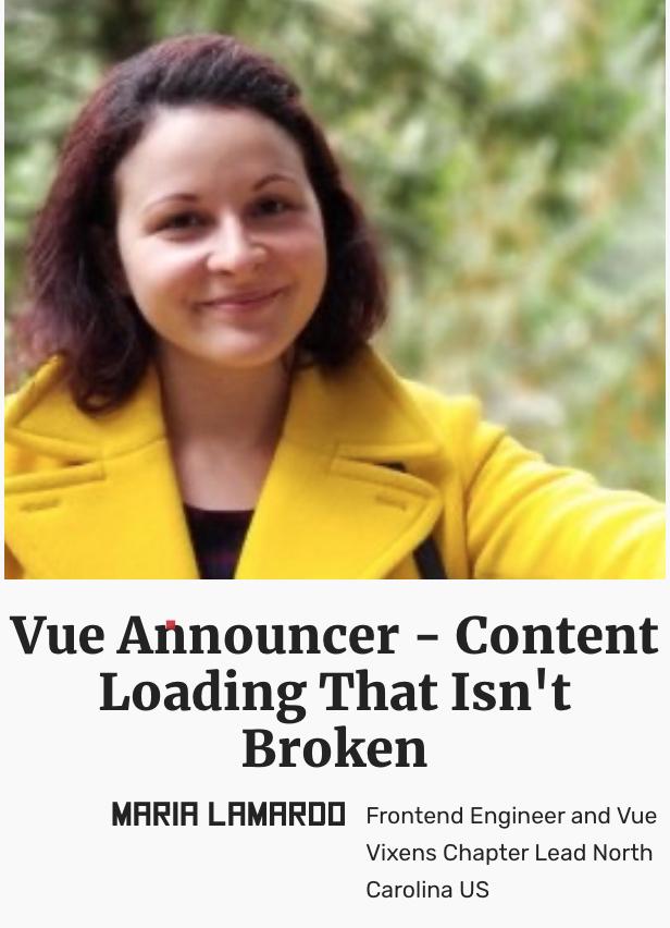 Vuejs Amsterdam on LinkedIn: #vue #vuejs #vuevixens #frontend # ... Vuejs Amsterdam on LinkedIn: #vue #vuejs #vuevixens #frontend # ...