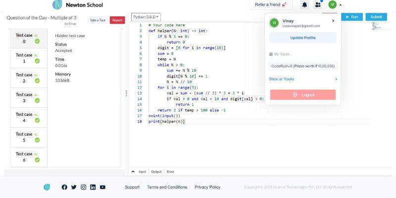 Vinay Vora on LinkedIn: #python #day25 #30daysofcode #community #coding ... Vinay Vora on LinkedIn: #python #day25 #30daysofcode #community #coding ...