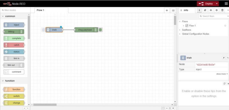 Irish Varun S on LinkedIn: #iot #nodered #automation #expertshub # ... Irish Varun S on LinkedIn: #iot #nodered #automation #expertshub # ...
