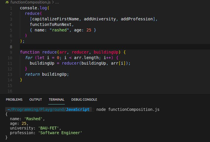 Rashed Al-Harasis on LinkedIn: #javascript #functionalprogramming Rashed Al-Harasis on LinkedIn: #javascript #functionalprogramming