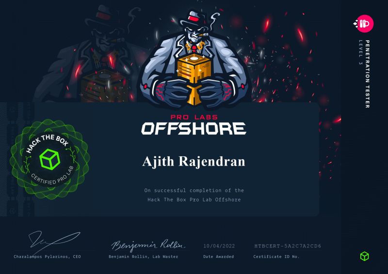 Ajith Rajendran on LinkedIn: #redteam #penetrationtesting #offshore # ... Ajith Rajendran on LinkedIn: #redteam #penetrationtesting #offshore # ...