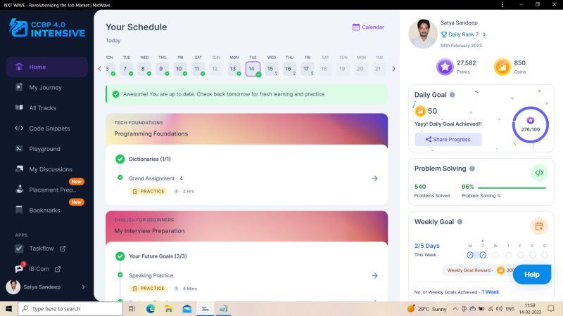 Satya Sandeep Andey on LinkedIn: #day49 #nxtwave #ccbp ... Satya Sandeep Andey on LinkedIn: #day49 #nxtwave #ccbp ...