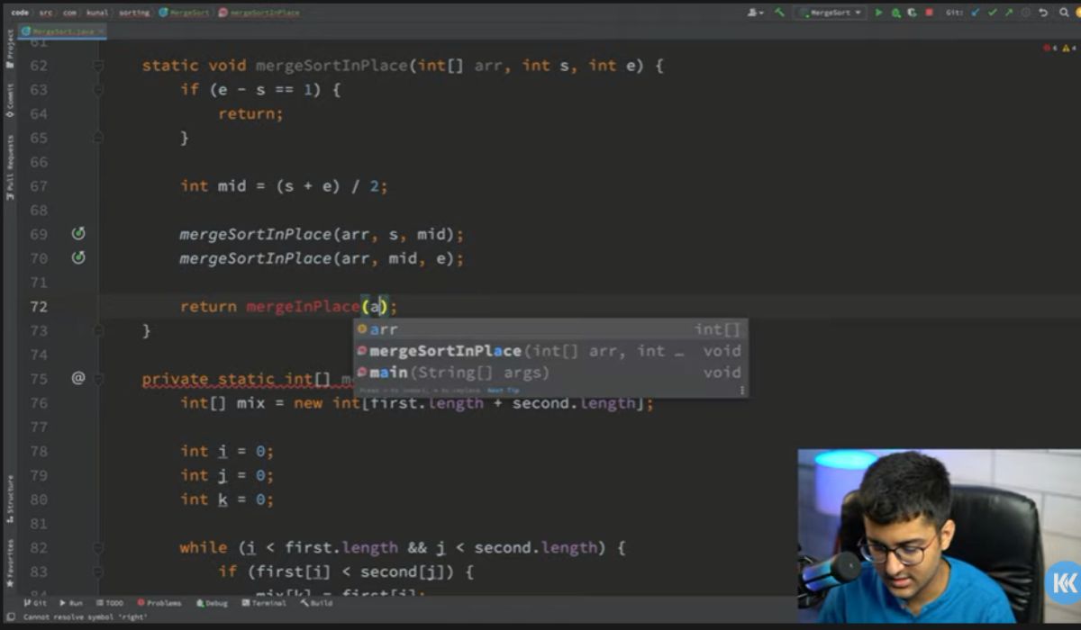 #dsawithkunal #sorting #sort #code #coding #java #dsa #dsacoding ... #dsawithkunal #sorting #sort #code #coding #java #dsa #dsacoding ...