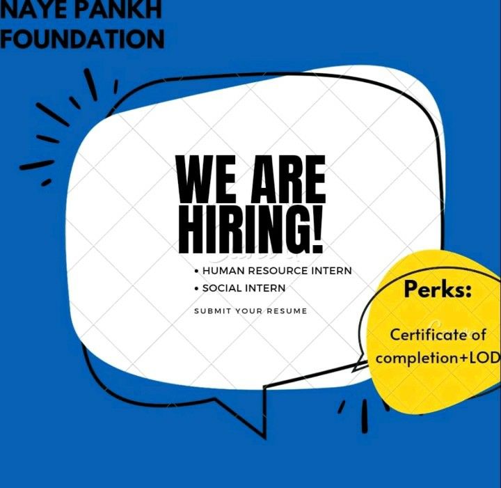 Khushi Singh on LinkedIn: #intern #hiring #hr #socialmediaintern Khushi Singh on LinkedIn: #intern #hiring #hr #socialmediaintern
