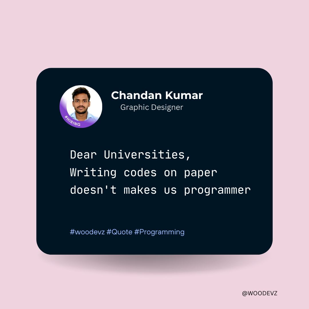 Chandan Kumar on LinkedIn: #programmer #quotes #programmingmemes Chandan Kumar on LinkedIn: #programmer #quotes #programmingmemes