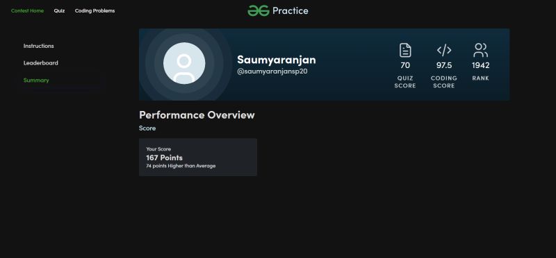 Saumyaranjan Parida on LinkedIn: #logical #quants #coding Saumyaranjan Parida on LinkedIn: #logical #quants #coding