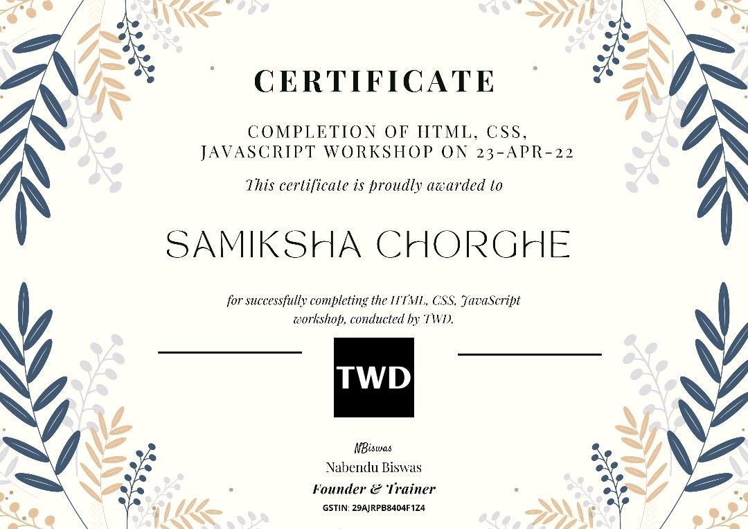 Samiksha Chorghe on LinkedIn: #technology #html #css #js Samiksha Chorghe on LinkedIn: #technology #html #css #js