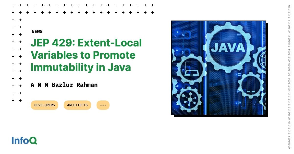 InfoQ auf LinkedIn: #java #infoq InfoQ auf LinkedIn: #java #infoq