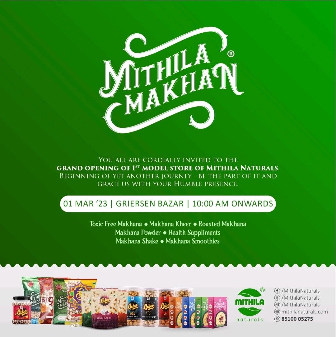 Manish Anand on LinkedIn: #brand #retail #makhana #mithilamakhan | 18 ... Manish Anand on LinkedIn: #brand #retail #makhana #mithilamakhan | 18 ...