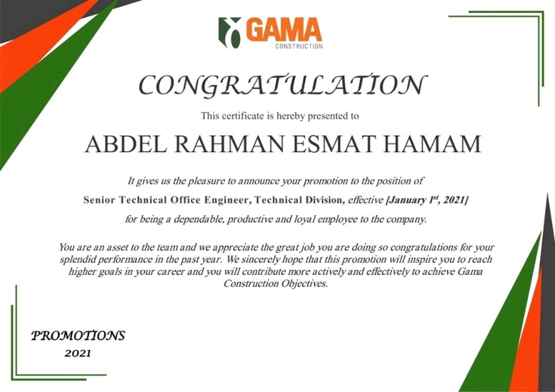 abdelrahman Esmat on LinkedIn: #gamaconstruction #senior_technical ... abdelrahman Esmat on LinkedIn: #gamaconstruction #senior_technical ...