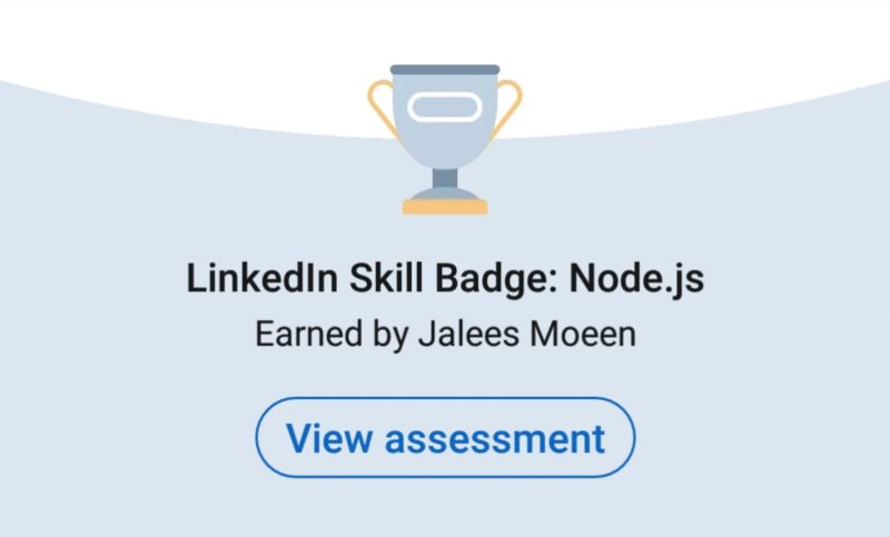 Jalees Moeen on LinkedIn: #nodejsdeveloper #nodejs #backenddevelopers # ... Jalees Moeen on LinkedIn: #nodejsdeveloper #nodejs #backenddevelopers # ...