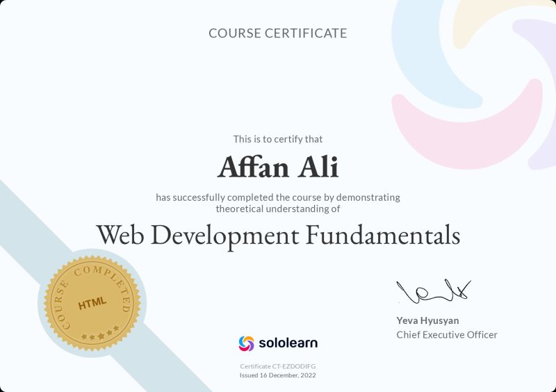 Affan Ali on LinkedIn: #sololearn #coding #html #css #javascript # ... Affan Ali on LinkedIn: #sololearn #coding #html #css #javascript # ...