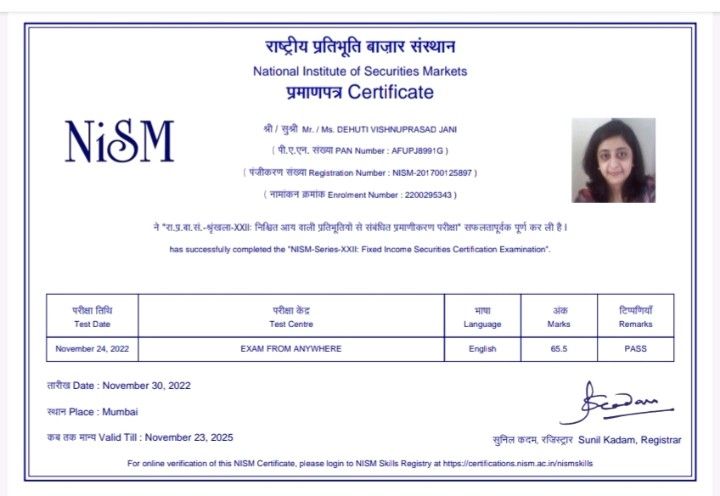 Dehuti Jani -MBA, PMP®, PMI-ACP®, PMO-CP™ on LinkedIn: #nism # ... Dehuti Jani -MBA, PMP®, PMI-ACP®, PMO-CP™ on LinkedIn: #nism # ...