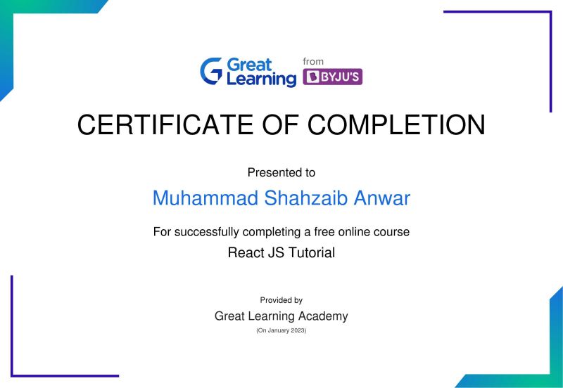 Shahzaib Anwar on LinkedIn: #react #reactjs #javascript #webdevelopment ... Shahzaib Anwar on LinkedIn: #react #reactjs #javascript #webdevelopment ...