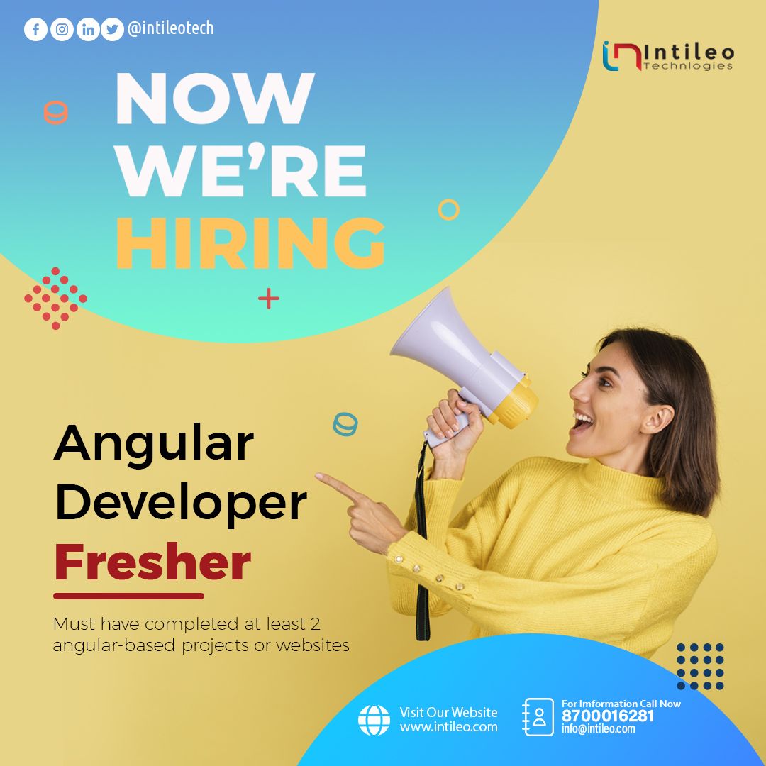 Intileo Technologies LLP on LinkedIn: #jobs #developer # ... Intileo Technologies LLP on LinkedIn: #jobs #developer # ...