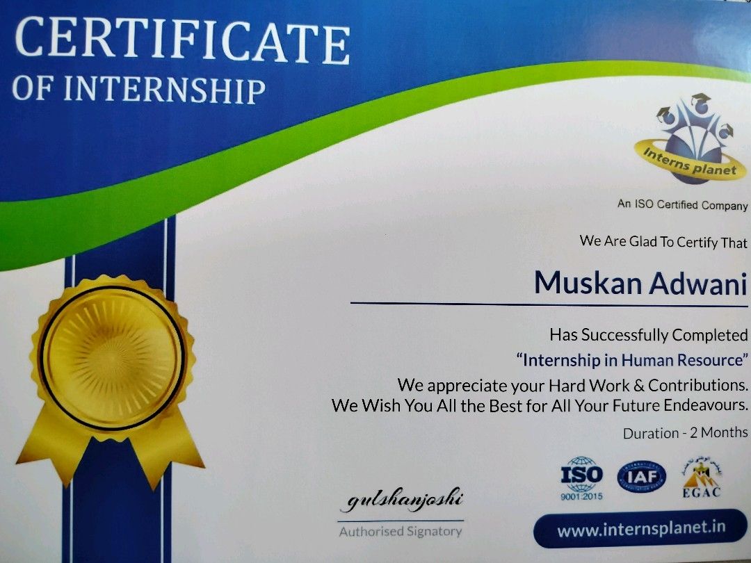 Muskan Adwani on LinkedIn: Hello Connections! I'm happy to share that I ... Muskan Adwani on LinkedIn: Hello Connections! I'm happy to share that I ...