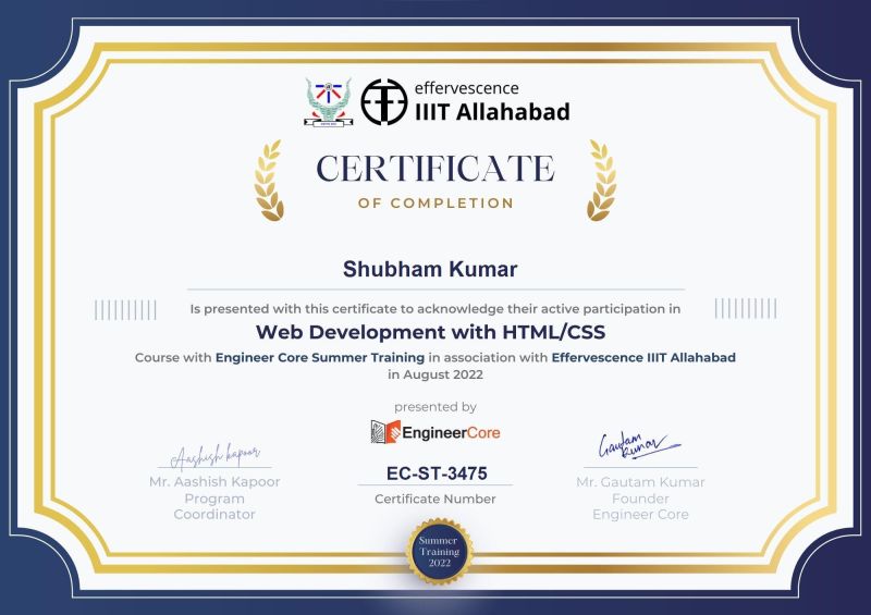 #webdevelopment #htmlcss #engineercore | Shubham Kumar #webdevelopment #htmlcss #engineercore | Shubham Kumar