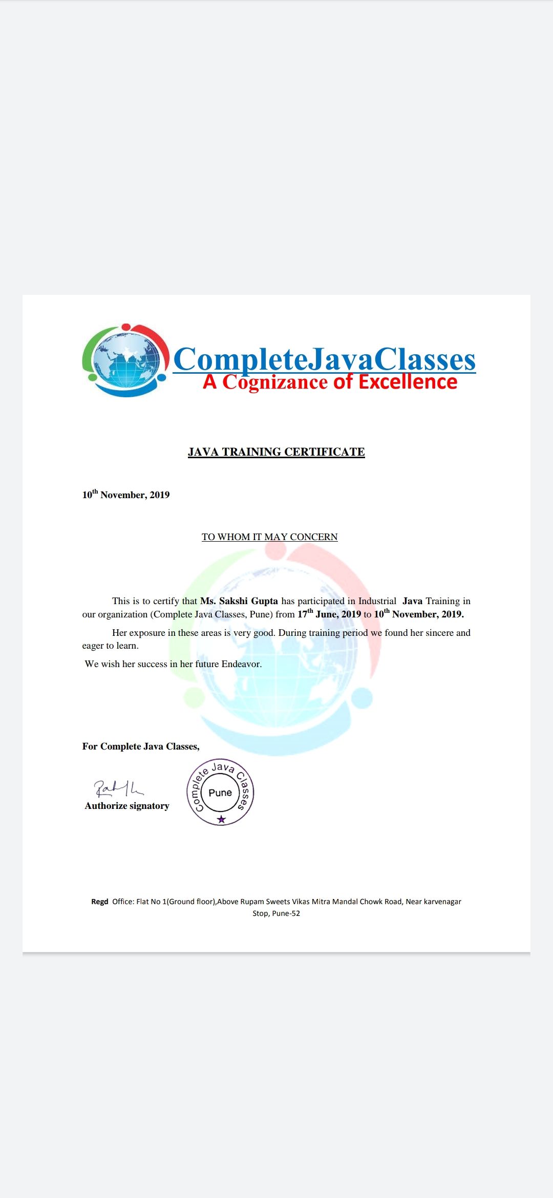 Sakshi Gupta on LinkedIn: #learning #pune #java #programming Sakshi Gupta on LinkedIn: #learning #pune #java #programming