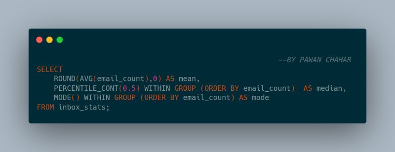 Pawan Kumar Chahar on LinkedIn: #problem #company #outlook #sql #data # ... Pawan Kumar Chahar on LinkedIn: #problem #company #outlook #sql #data # ...