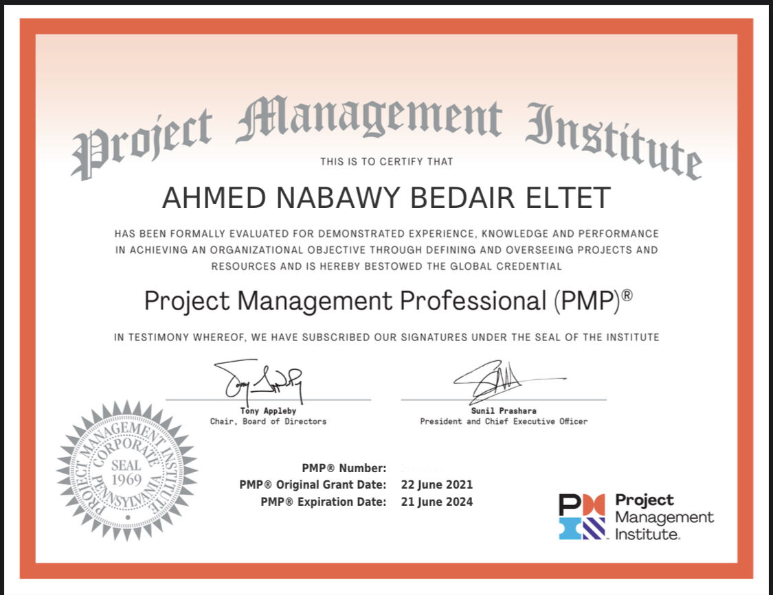 #pmp | Ahmed Nabawy, BSCE,PMP®,PMI-SP®,SSYB,CLAC | 18 comments #pmp | Ahmed Nabawy, BSCE,PMP®,PMI-SP®,SSYB,CLAC | 18 comments