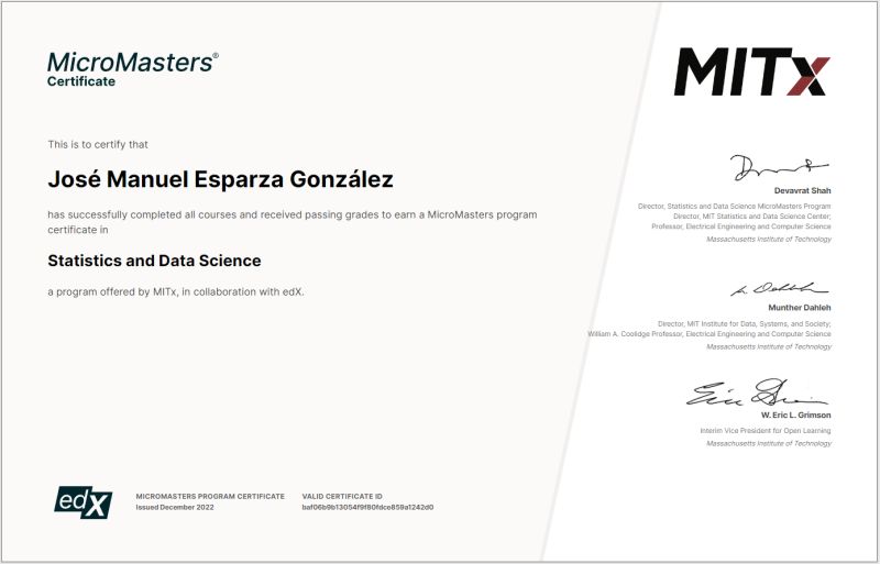 José Manuel Esparza on LinkedIn: Finally! After 900+ hours of hard work ... José Manuel Esparza on LinkedIn: Finally! After 900+ hours of hard work ...