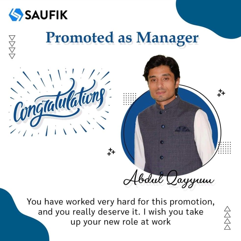 Syed Aale Raza on LinkedIn: congratulations ️ AB Qayyum Syed Aale Raza on LinkedIn: congratulations ️ AB Qayyum