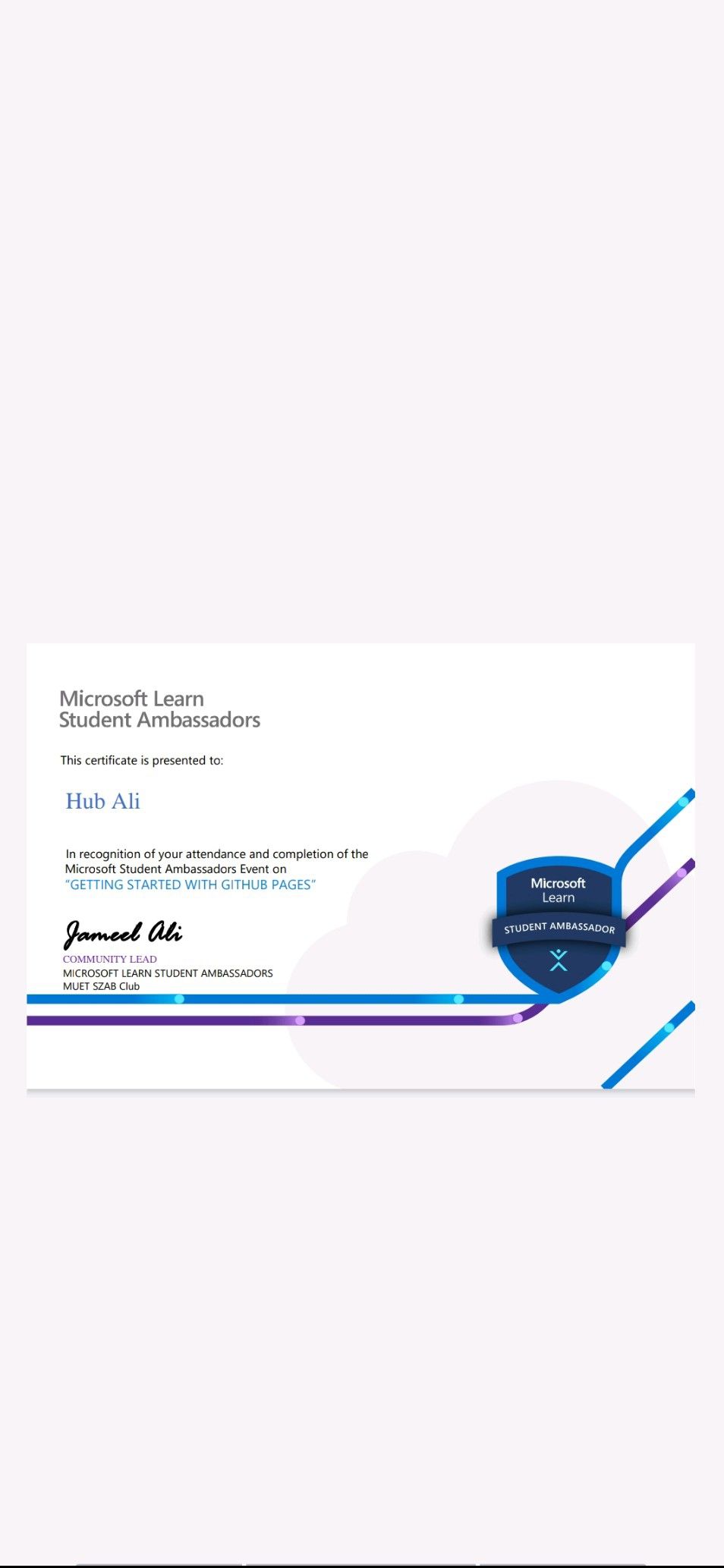 Hub Ali Channa on LinkedIn: #microsoft #github Hub Ali Channa on LinkedIn: #microsoft #github