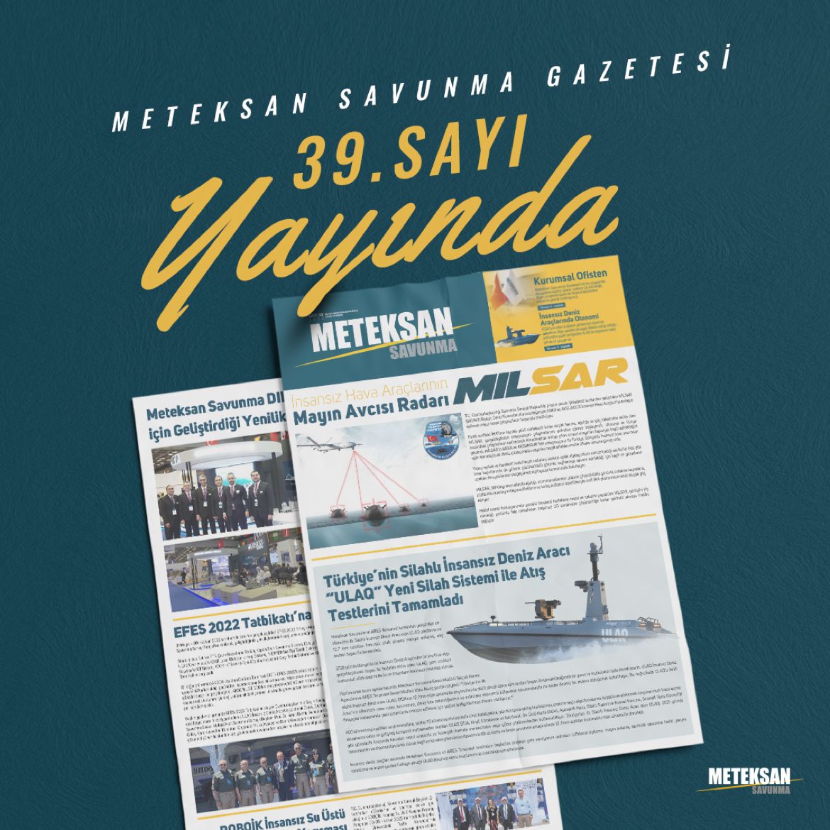 Meteksan Savunma LinkedIn‘de: Meteksan Savunma Gazetesi'nin yeni ... Meteksan Savunma LinkedIn‘de: Meteksan Savunma Gazetesi'nin yeni ...
