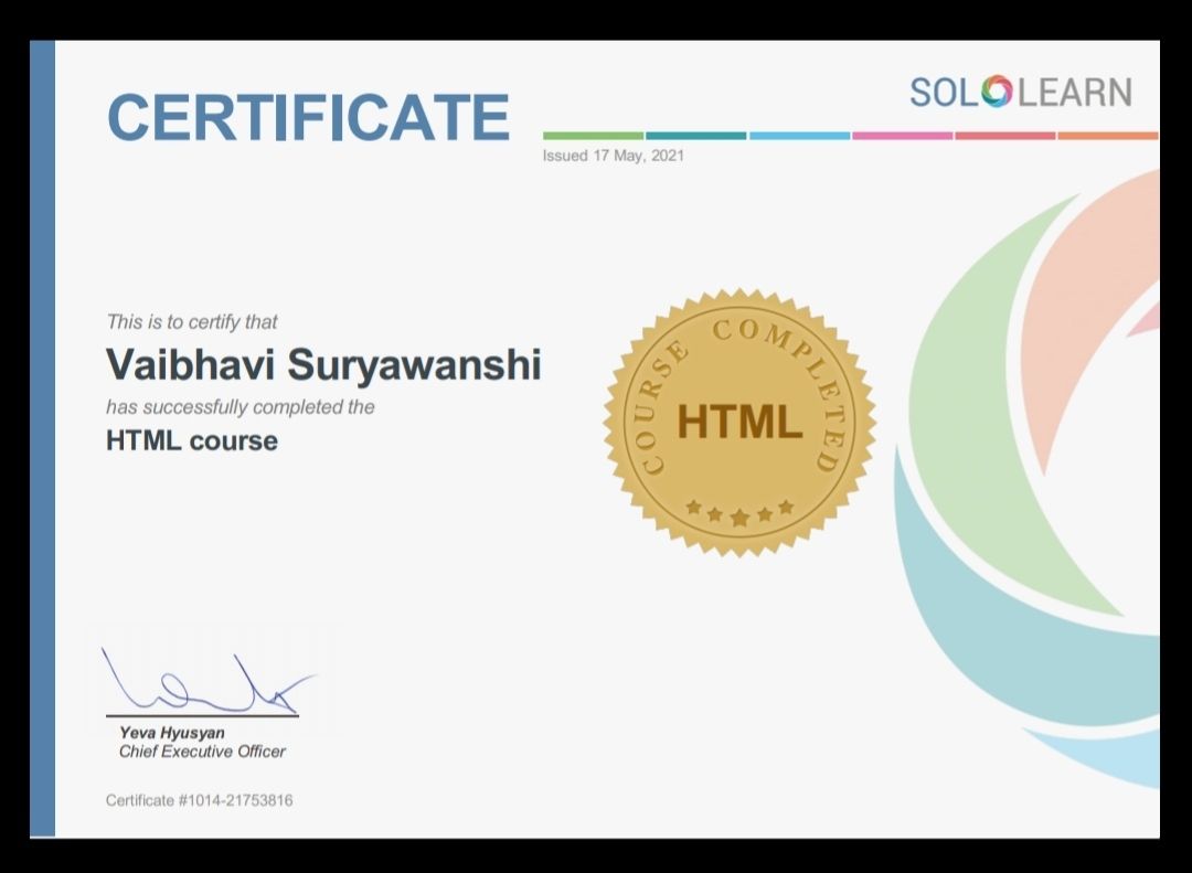 Vaibhavi Suryawanshi on LinkedIn: #sololearn #html #css #javascript # ... Vaibhavi Suryawanshi on LinkedIn: #sololearn #html #css #javascript # ...