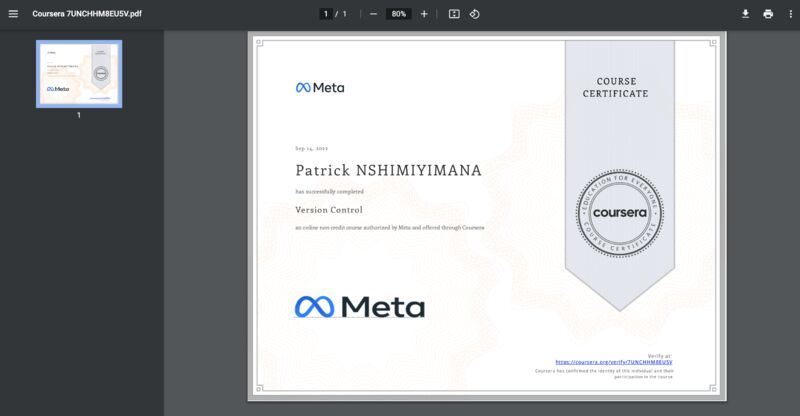 Patrick Nshimiyimana on LinkedIn: #coursera #meta #frontenddevelopment ... Patrick Nshimiyimana on LinkedIn: #coursera #meta #frontenddevelopment ...