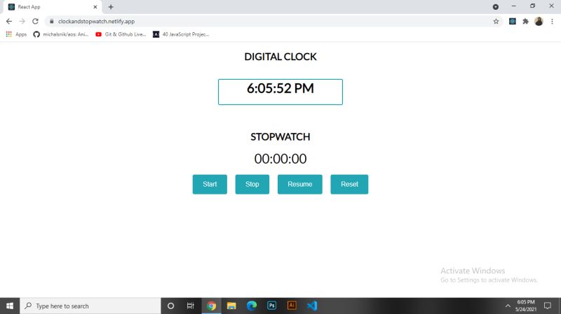 Anzana Poudel on LinkedIn: Created a simple digital clock and stopwatch ... Anzana Poudel on LinkedIn: Created a simple digital clock and stopwatch ...