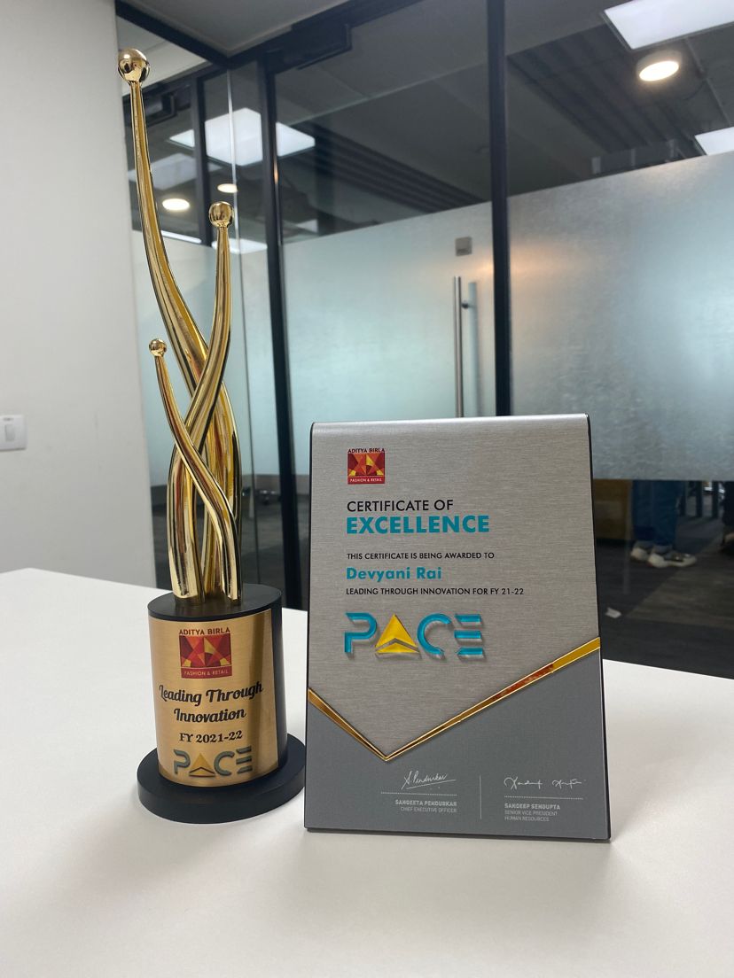 A bit late, however feels great to share when one gets recognised for ... A bit late, however feels great to share when one gets recognised for ...