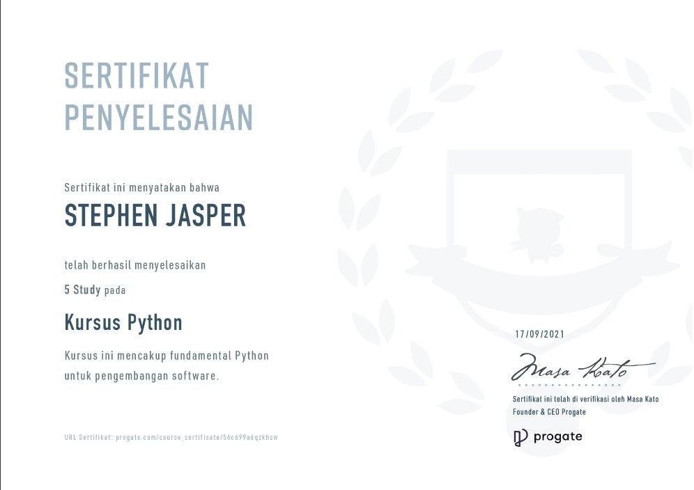 Stephen Jasper on LinkedIn: #programming #learning #python Stephen Jasper on LinkedIn: #programming #learning #python
