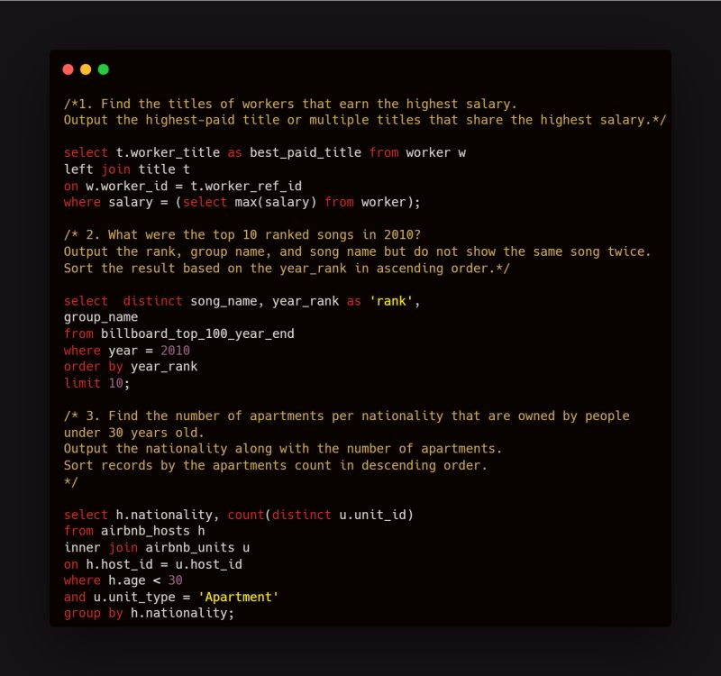 Ritu Santra on LinkedIn: #sql #mysql #data #analytics Ritu Santra on LinkedIn: #sql #mysql #data #analytics