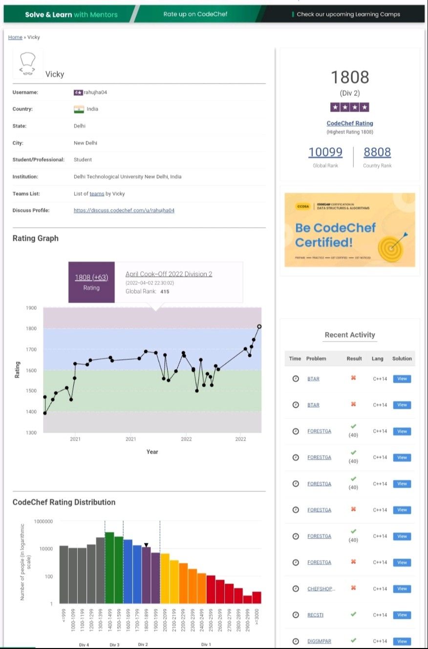 Rahul Jha on LinkedIn: #codechef #competitiveprogramming | 12 comments Rahul Jha on LinkedIn: #codechef #competitiveprogramming | 12 comments