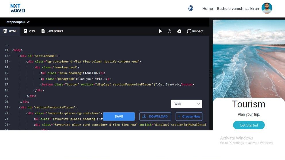 Vamshi Saikiran on LinkedIn: #webdevelopment #html5 #css #website # ... Vamshi Saikiran on LinkedIn: #webdevelopment #html5 #css #website # ...