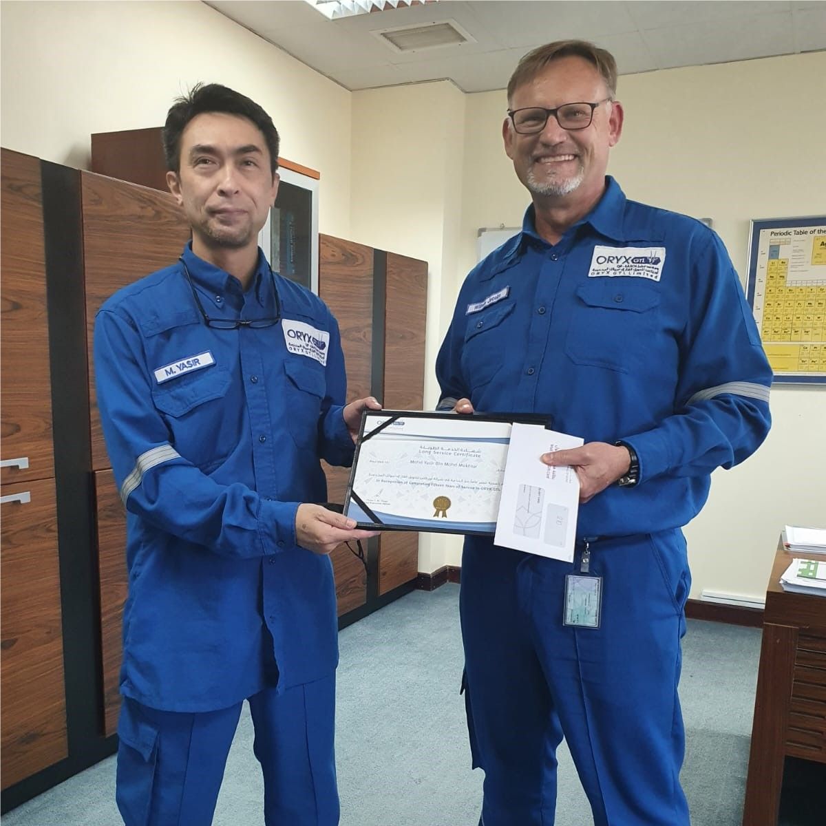 Ts. Mohd Yasir Mohd Mukhtar, MSc on LinkedIn: 15 years servicing ORYX ... Ts. Mohd Yasir Mohd Mukhtar, MSc on LinkedIn: 15 years servicing ORYX ...
