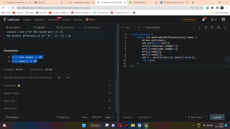 Shruti Jethwa on LinkedIn: #day41 #100daysofcodechallenge #leetcode # ... Shruti Jethwa on LinkedIn: #day41 #100daysofcodechallenge #leetcode # ...
