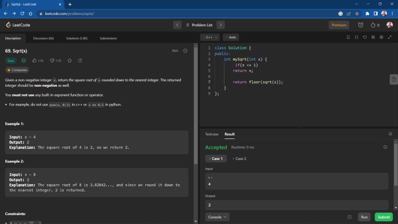 Prashant Singh on LinkedIn: #day16 #leetcode #cpp Prashant Singh on LinkedIn: #day16 #leetcode #cpp