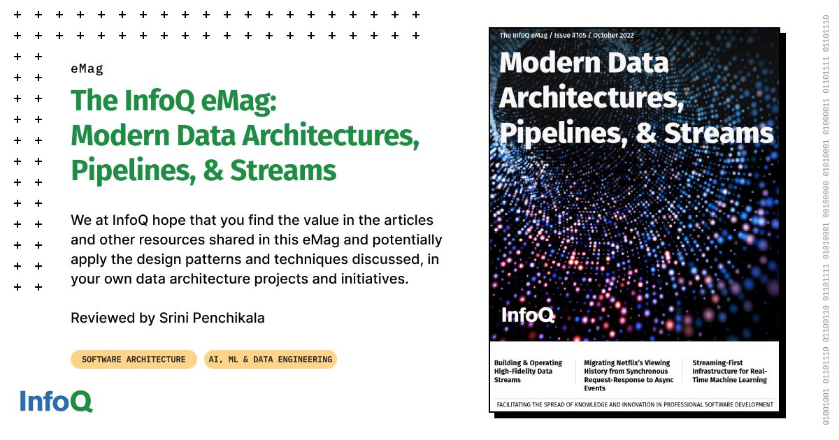 InfoQ on LinkedIn: #infoq #freedownload #softwarearchitecture #bigdata ... InfoQ on LinkedIn: #infoq #freedownload #softwarearchitecture #bigdata ...