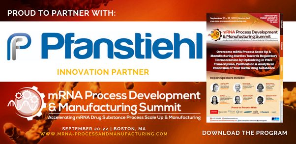Pfanstiehl, Inc. is delighted to partner with the mRNA Process ... Pfanstiehl, Inc. is delighted to partner with the mRNA Process ...