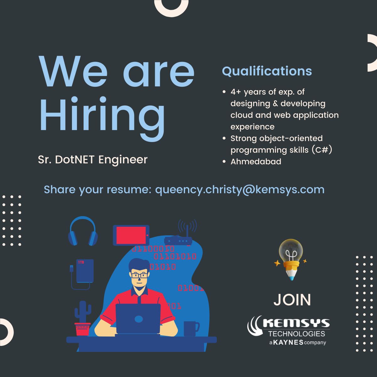 Queency Christy on LinkedIn: #hiringalerts #dotnet #csharpdotnet # ... Queency Christy on LinkedIn: #hiringalerts #dotnet #csharpdotnet # ...